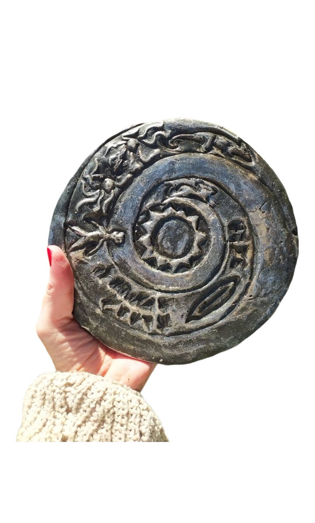 Dropa Disc/ancient Aliens Dropa Stones Replica Art/ufology - Etsy Ireland