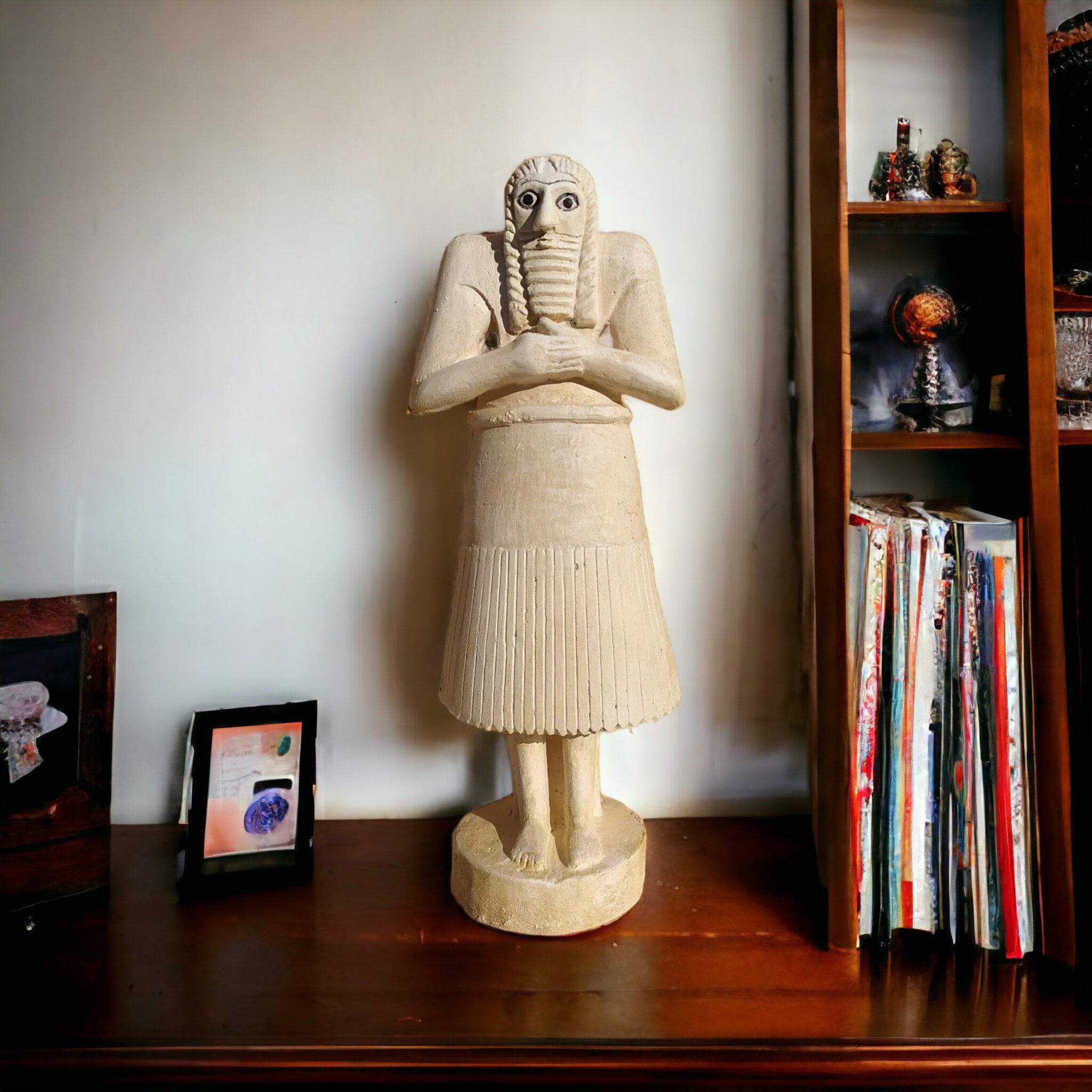 Tell Asmar Statue/ Eshunna / Standing Male Worshipper Replica - Etsy