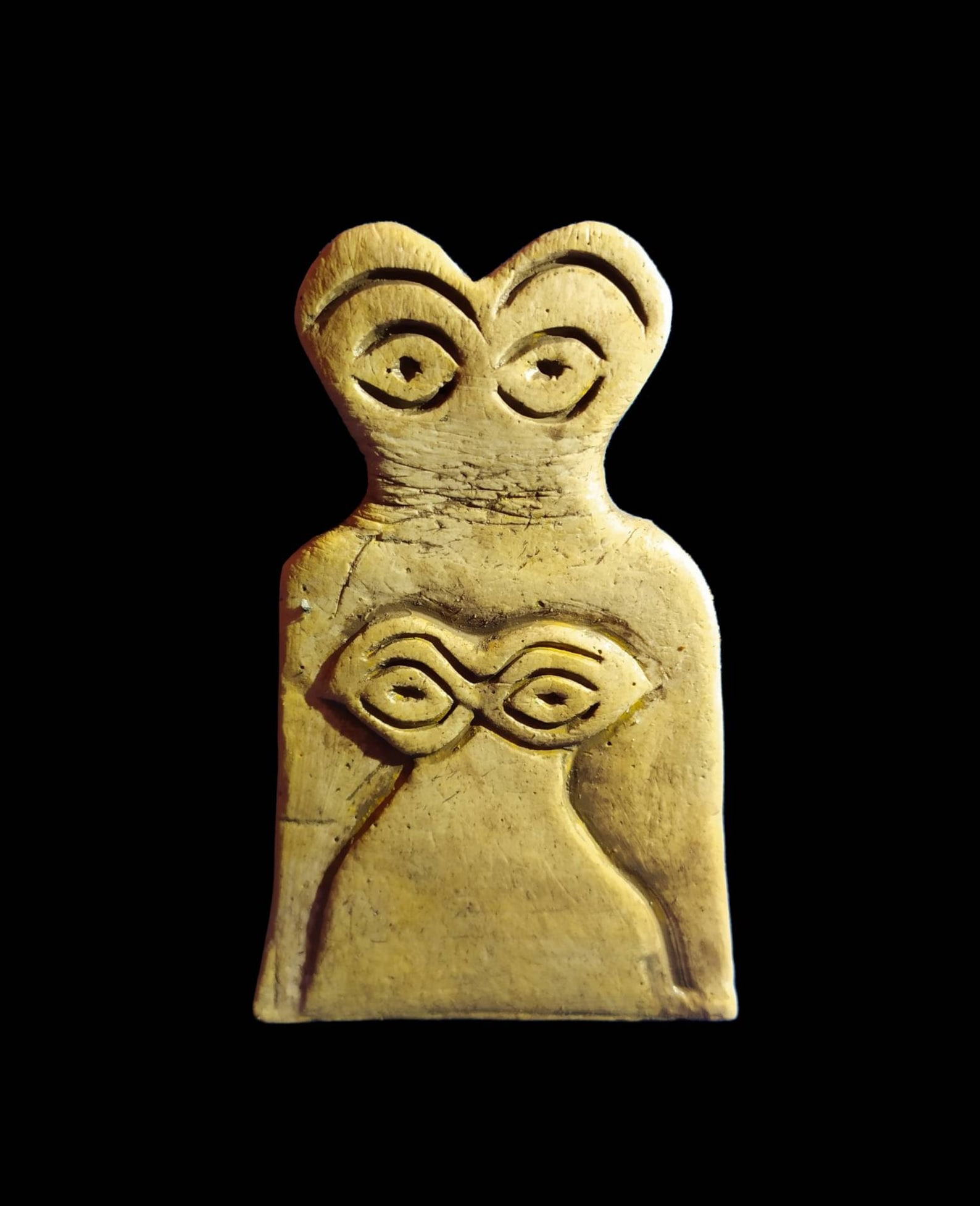 Eye Idol Replica / Middle Uruk / Ancient Figurine - Etsy