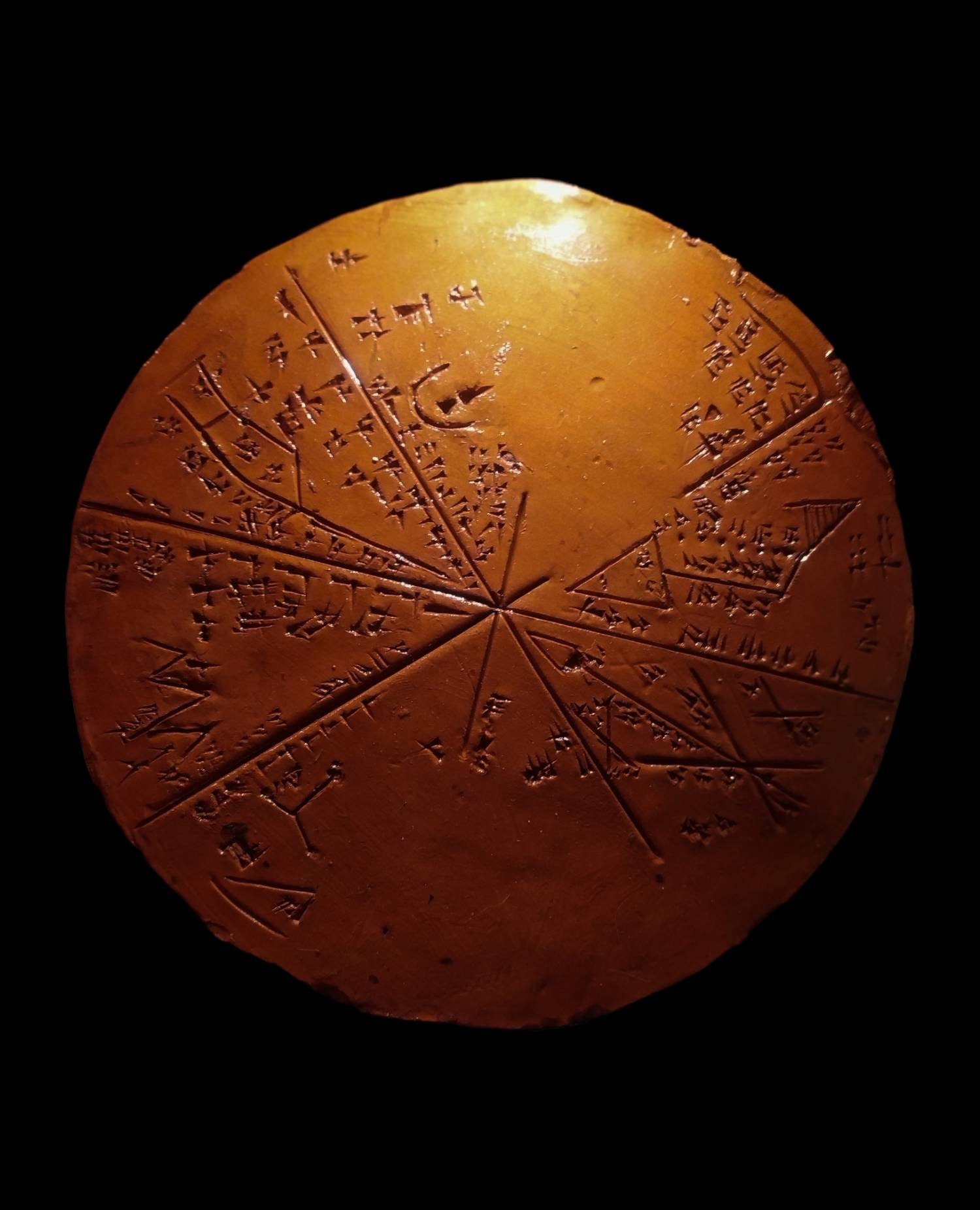 Ancient Sumerian Star Map Replica Art - Etsy