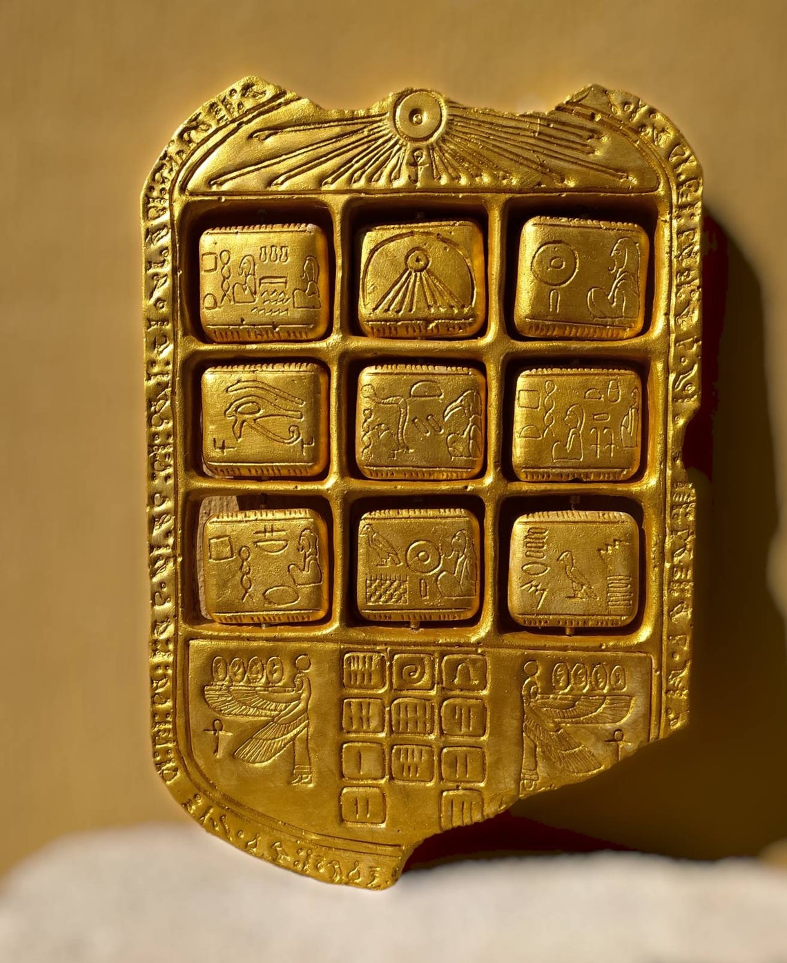 Ahkmenrah Golden Tablet/ Night at the Museum Prop/ Movie - Etsy