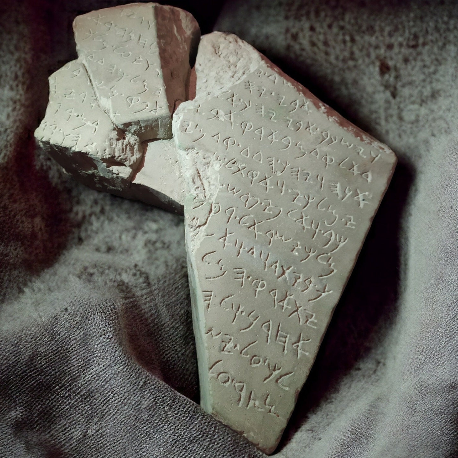 Tel Dan Stele Replica Art / Hebrew Bible - Etsy