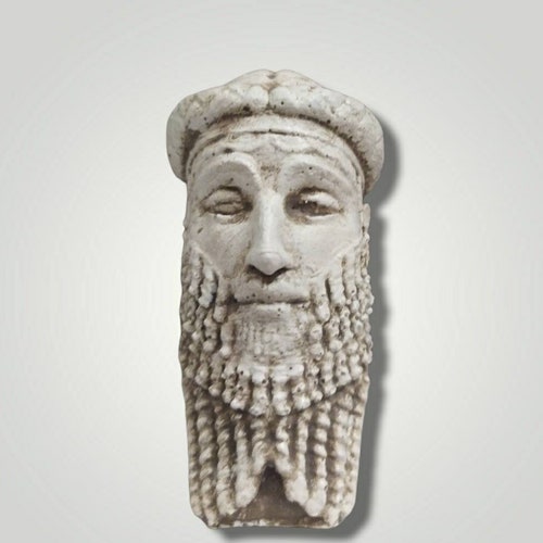 Sargon of Akkad Statue/ King of Akkad Mini Sculpture /sumerian - Etsy ...