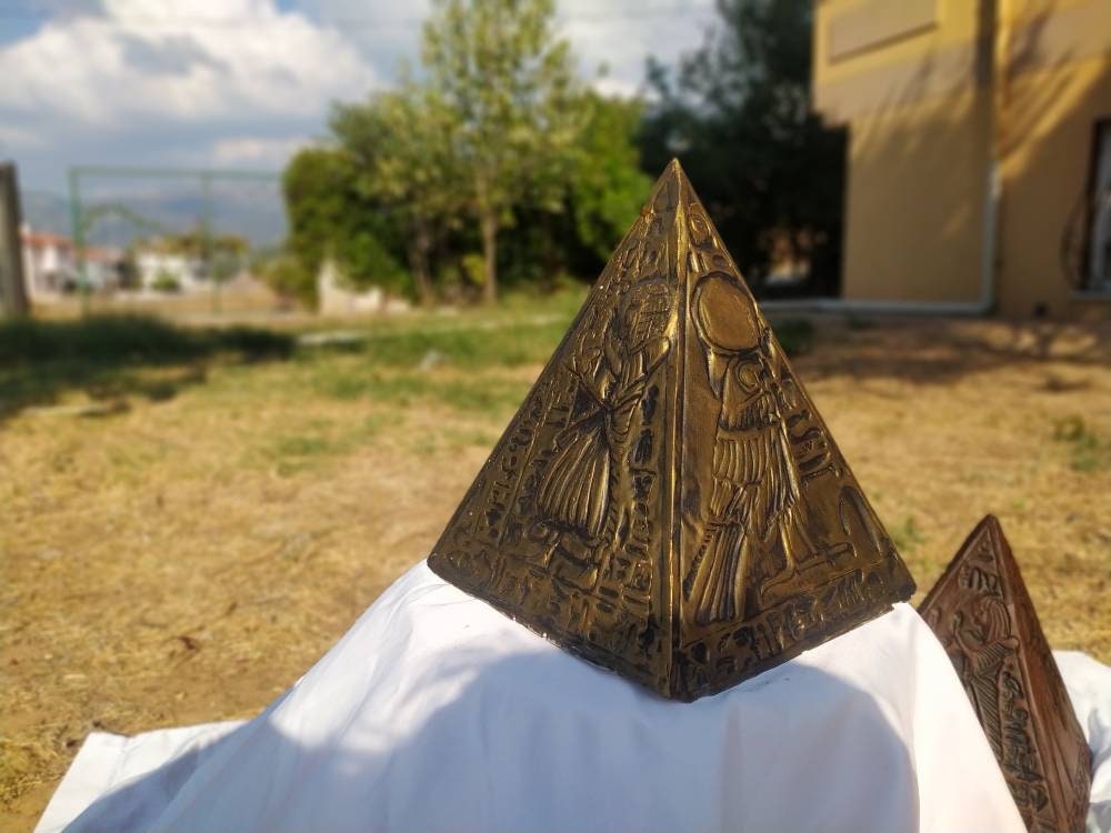 Benben Stone/egyptian Statue Pyramid / Pyramidion Featuring - Etsy ...