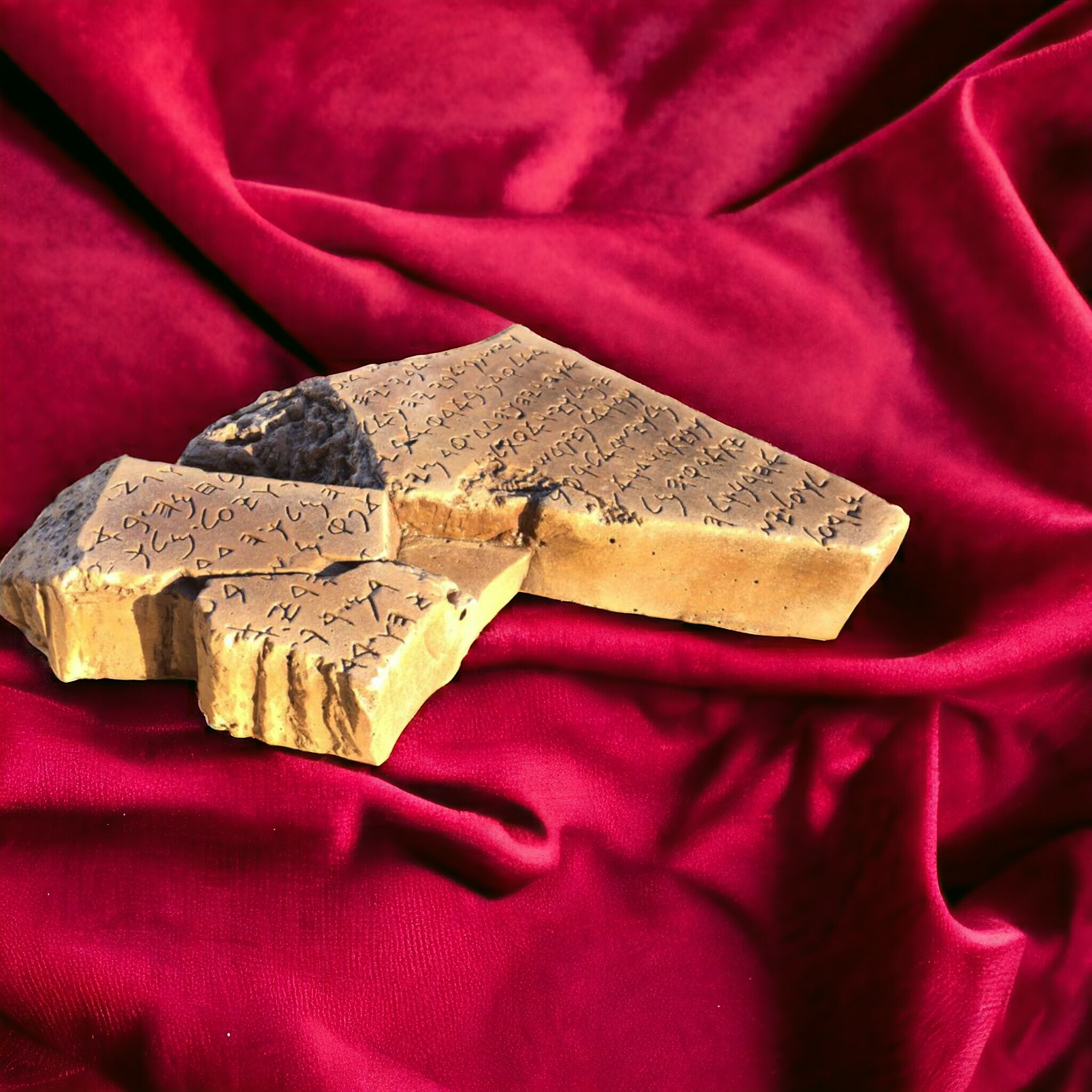 Tel Dan Stele Replica Art / Hebrew Bible - Etsy