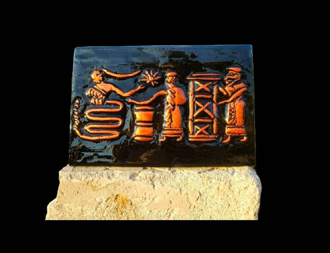 Ancient Sumerian Tablet/ Enki / Annunaki Tablet Replica/ - Etsy Canada
