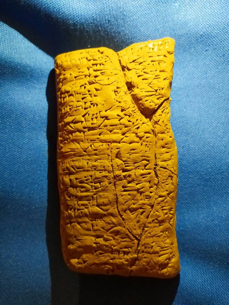 4000 Year Old Noah's Ark Tablet Replica/ Noah's Ark - Etsy
