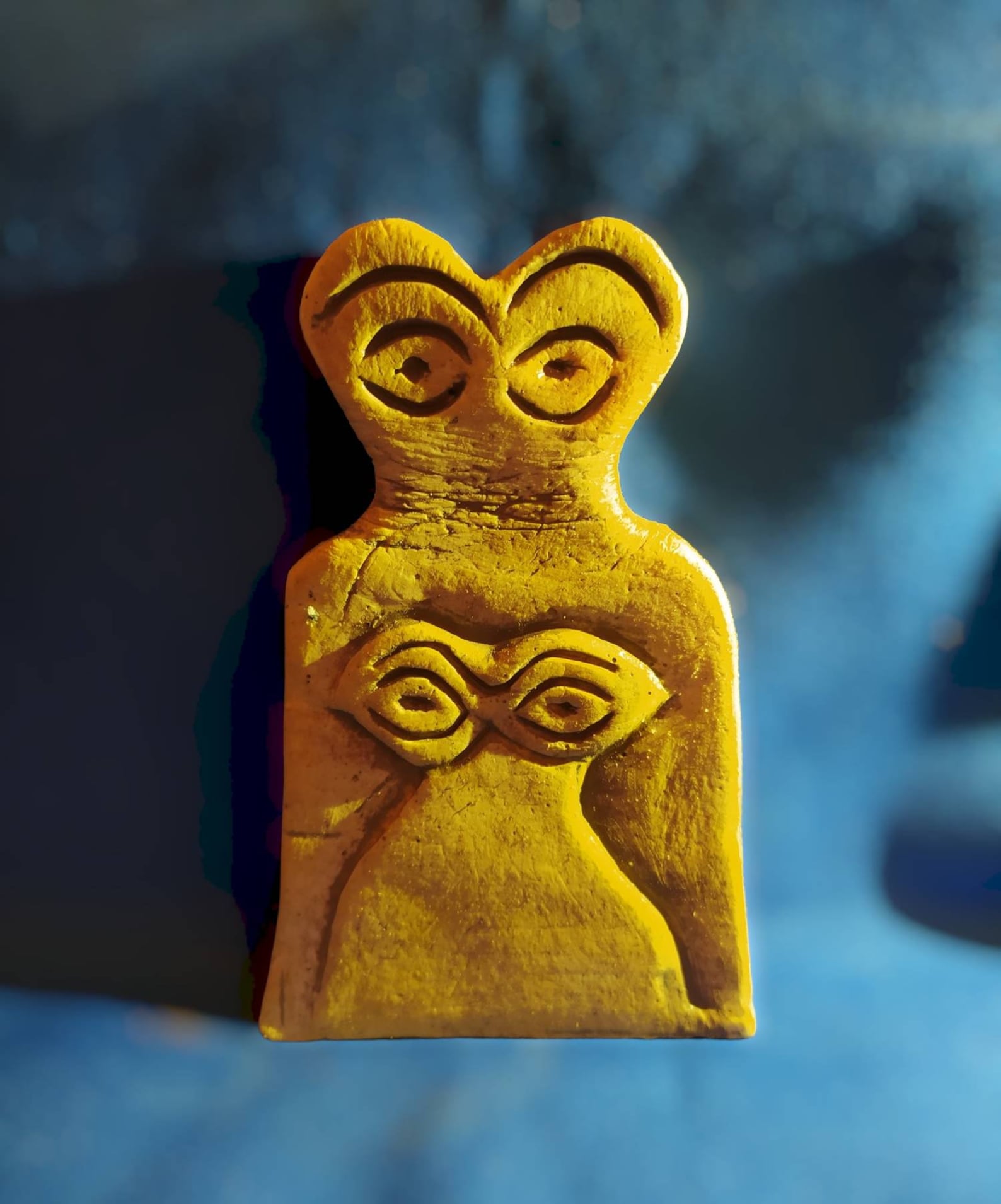 Eye Idol Replica / Middle Uruk / Ancient Figurine - Etsy