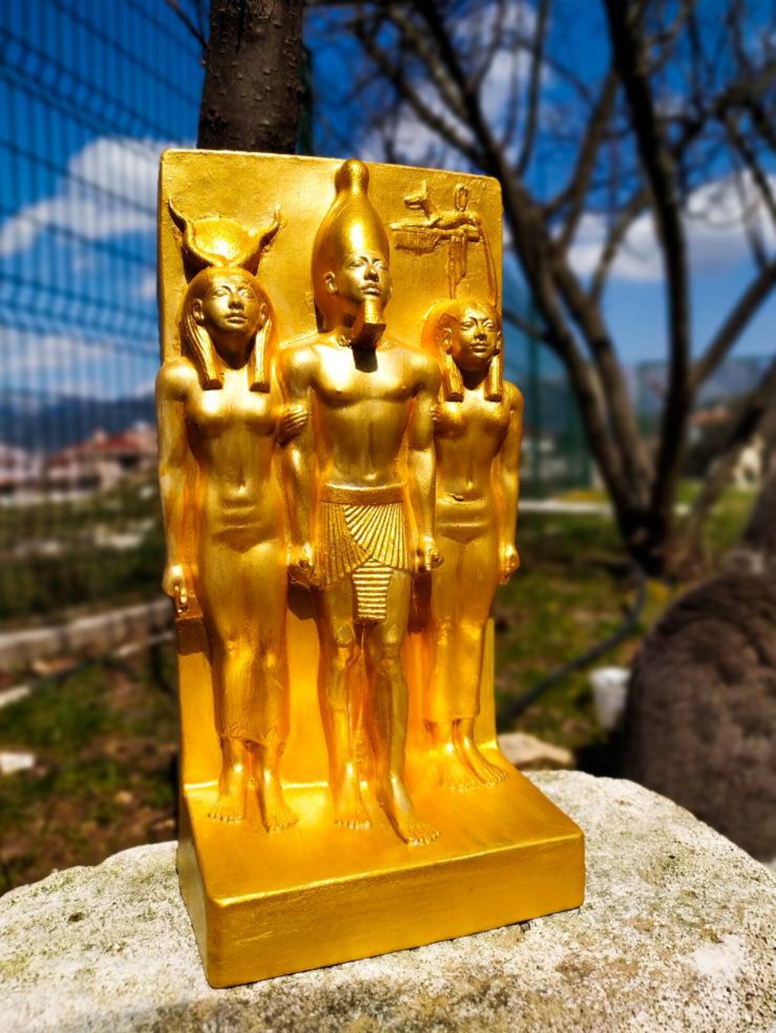 Ancient Egyptian Trinity/isisosirishorus /ancient Egyptian | Etsy