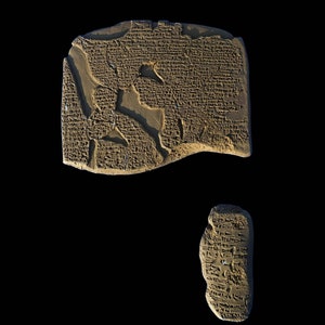 Treaty of Kadesh Tablet / Egyptian- Hittite Peace Treaty Replica ...