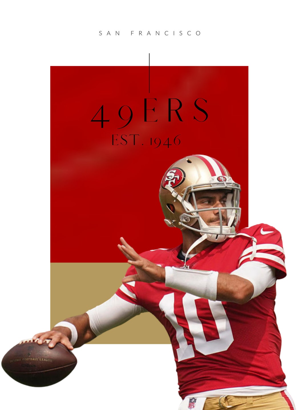 San Francisco 49ers Wall Art - Etsy