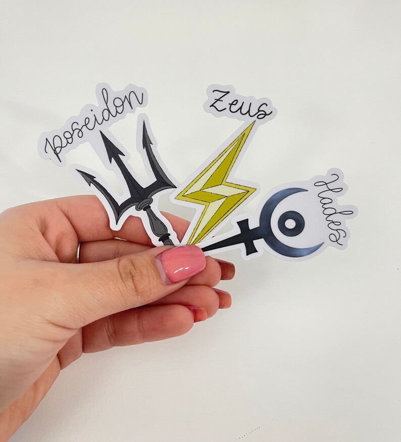 Greek God Sticker Pack/ Greek Gods Stickers/ Greek Mythology - Etsy