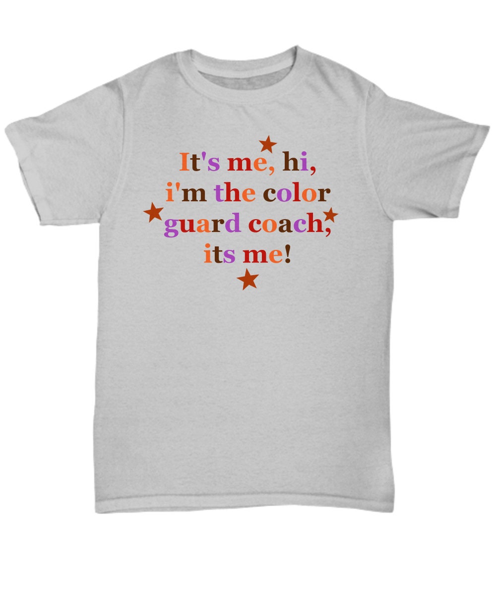 Color Guard Coach Shirt Color Guard Gifts Teacher - Etsy