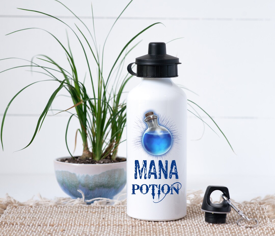 Mana Potion Water Bottle-20oz Double Wall Insulated Water - Etsy