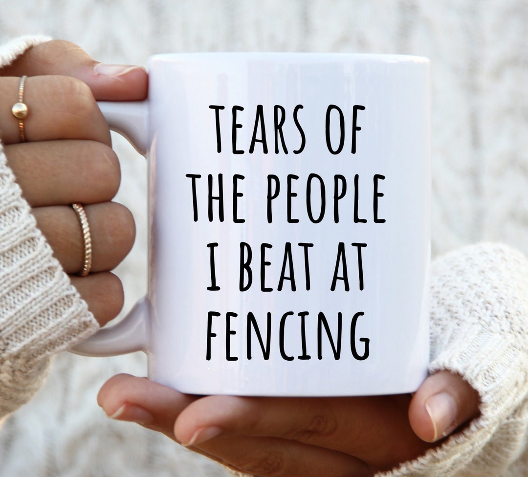 Fencing Gift for Fencers Funny Fencing Birthday Gift Fencing Instructor ...