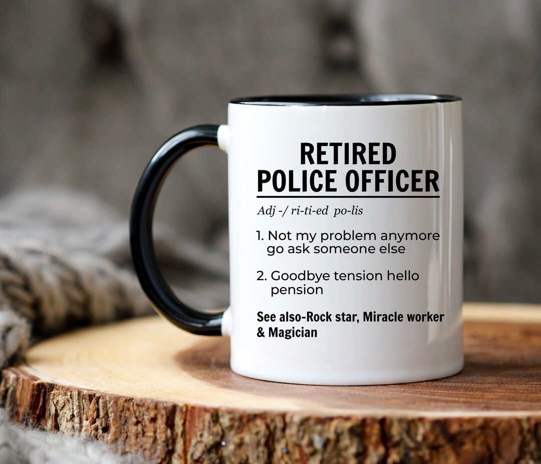 Police Retirement Gift, Police Retirement, Police Officer Retirement ...