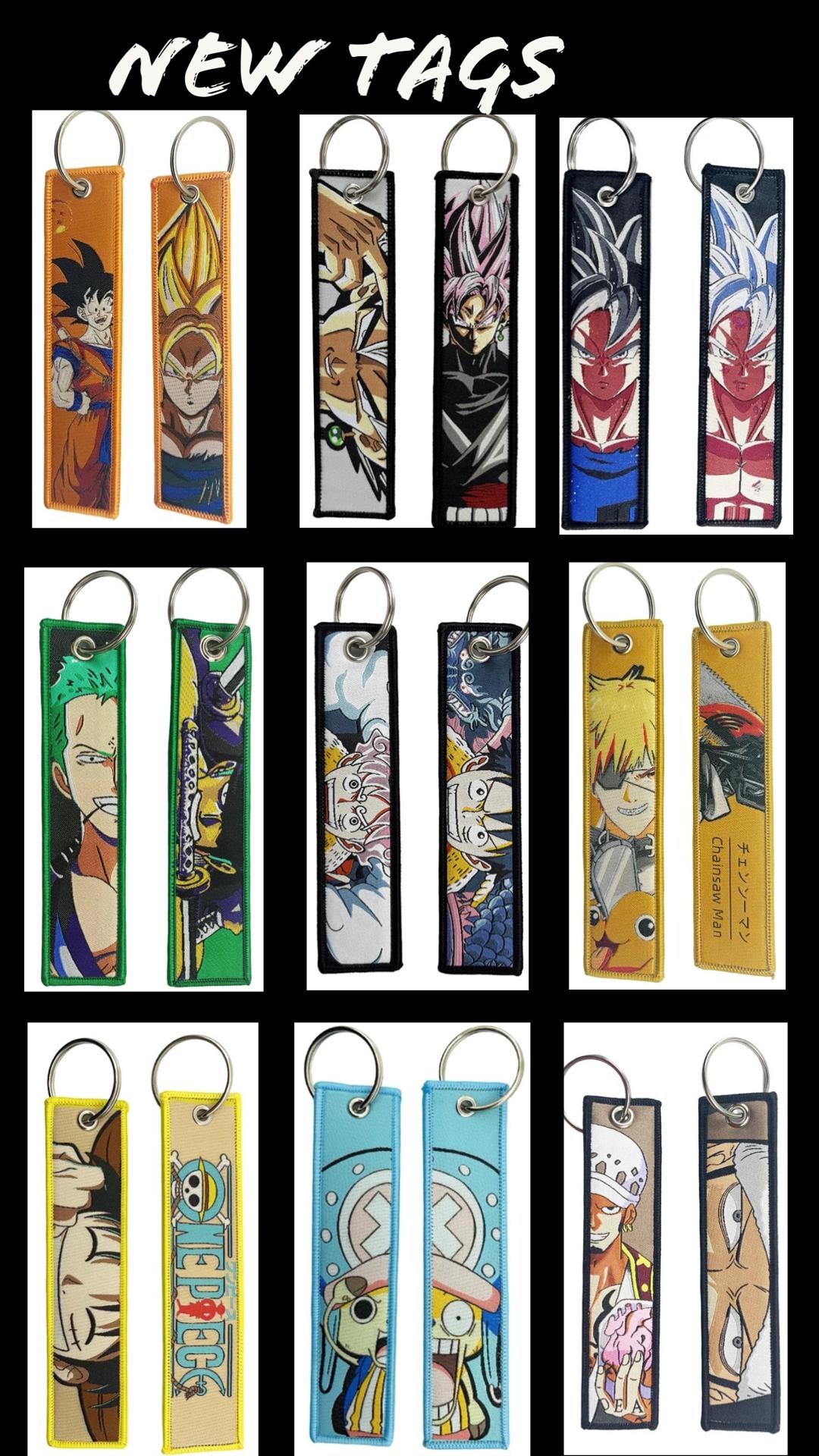 Preorder Anime Key Tags - Etsy