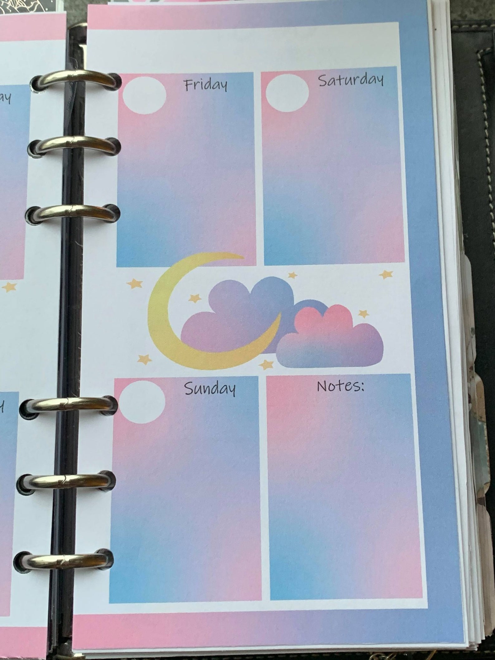 PRINTABLE DAWN BUNDLE Weekly Planner Inserts, To-do Lists, Notes ...