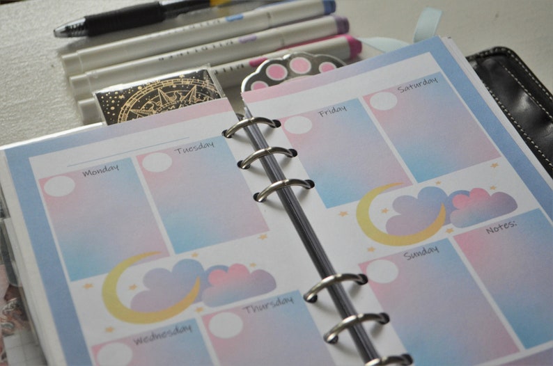 PRINTABLE DAWN BUNDLE Weekly Planner Inserts, To-do Lists, Notes ...