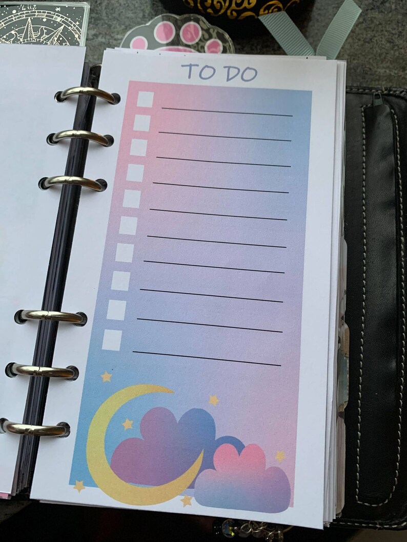 PRINTABLE DAWN BUNDLE Weekly Planner Inserts, To-do Lists, Notes ...