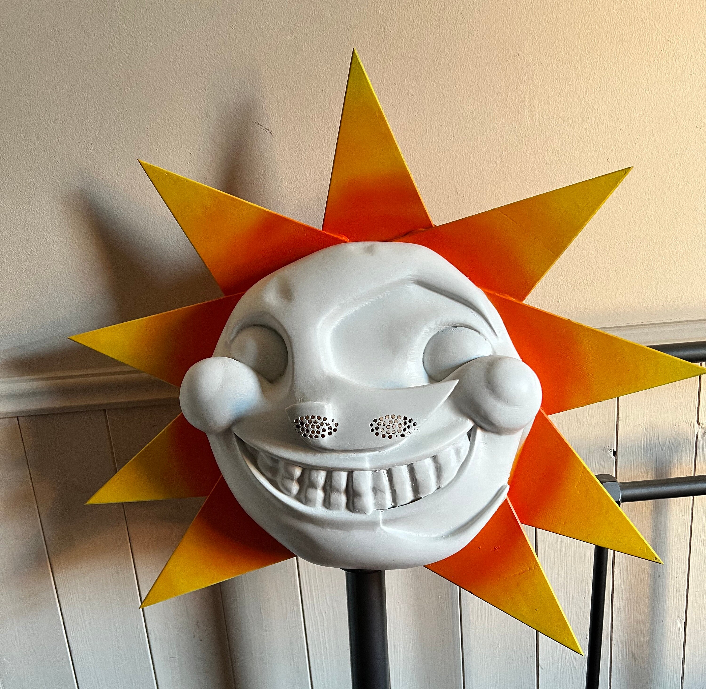 3d Printed Large Mask . Sundrop Moondrop Fnaf Mask With - Etsy Australia
