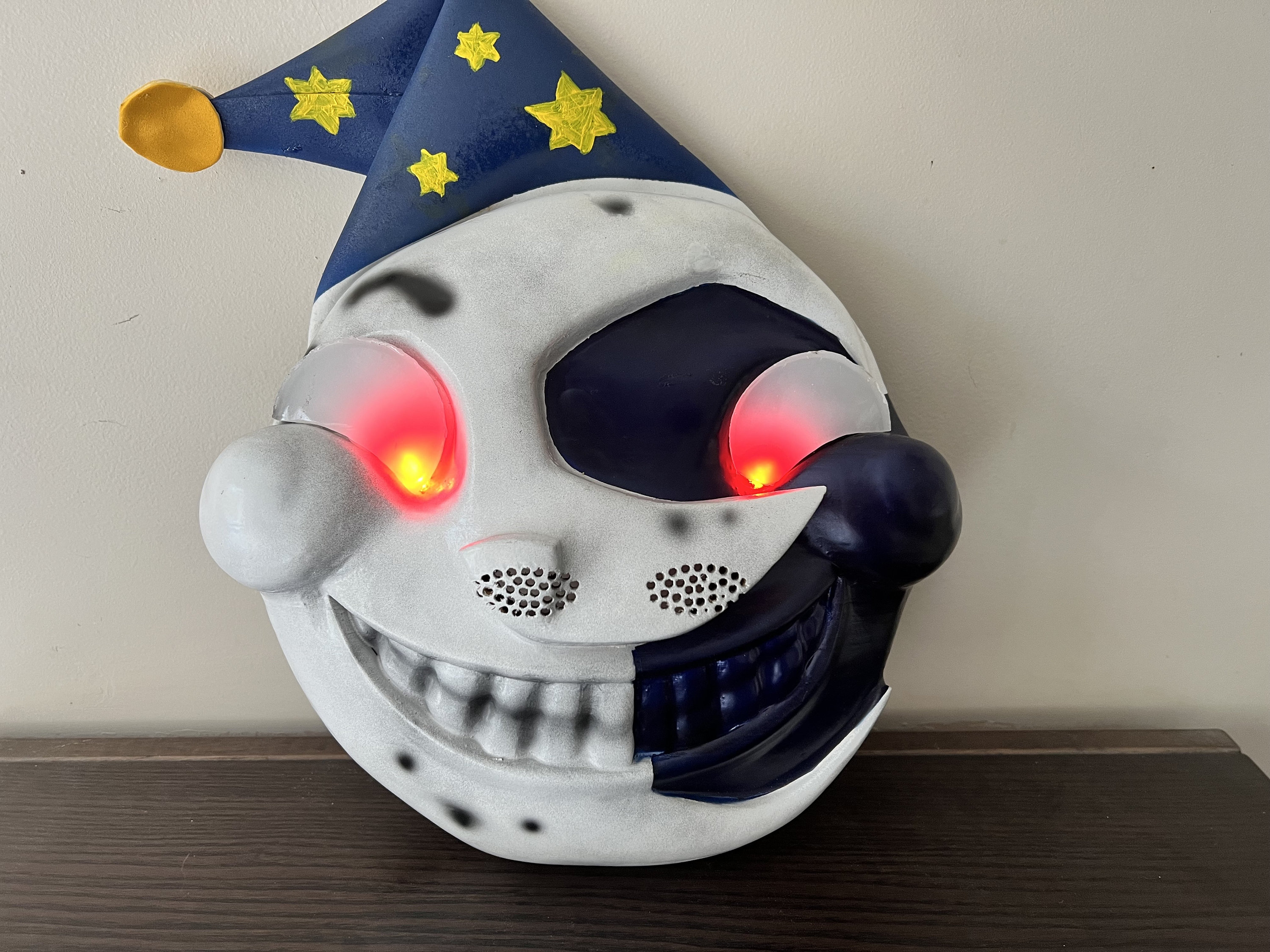3d Printed Large Mask . Sundrop or Moondrop Fnaf Mask With Perfect ...