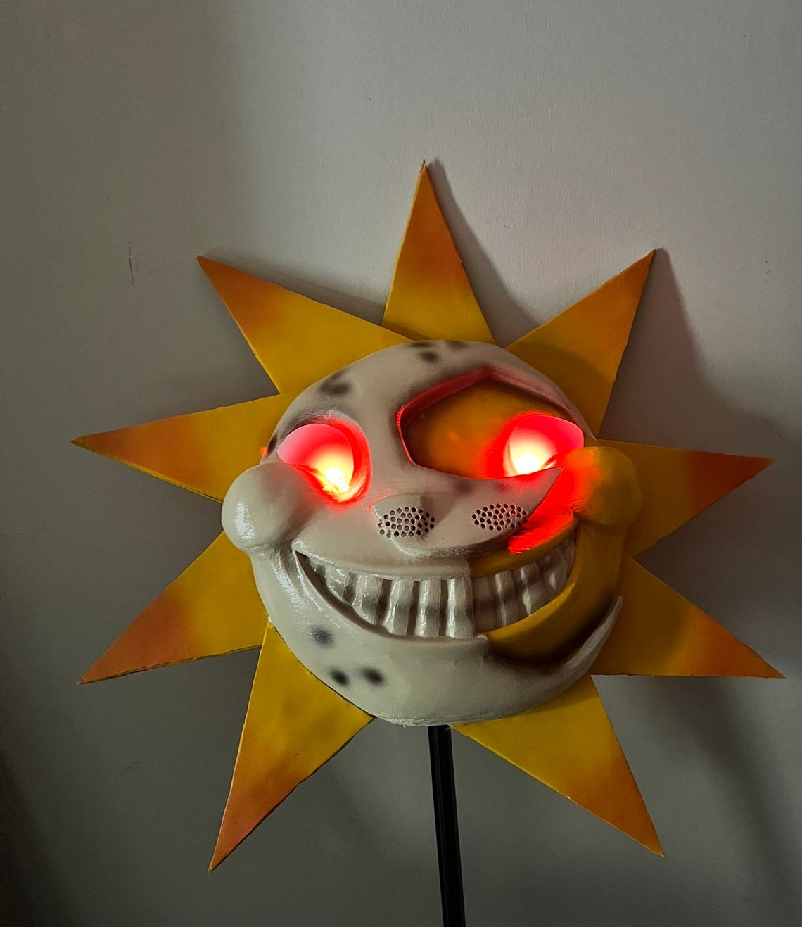 Máscara grande impresa en 3D. Sundrop moondrop fnaf mask con - Etsy México