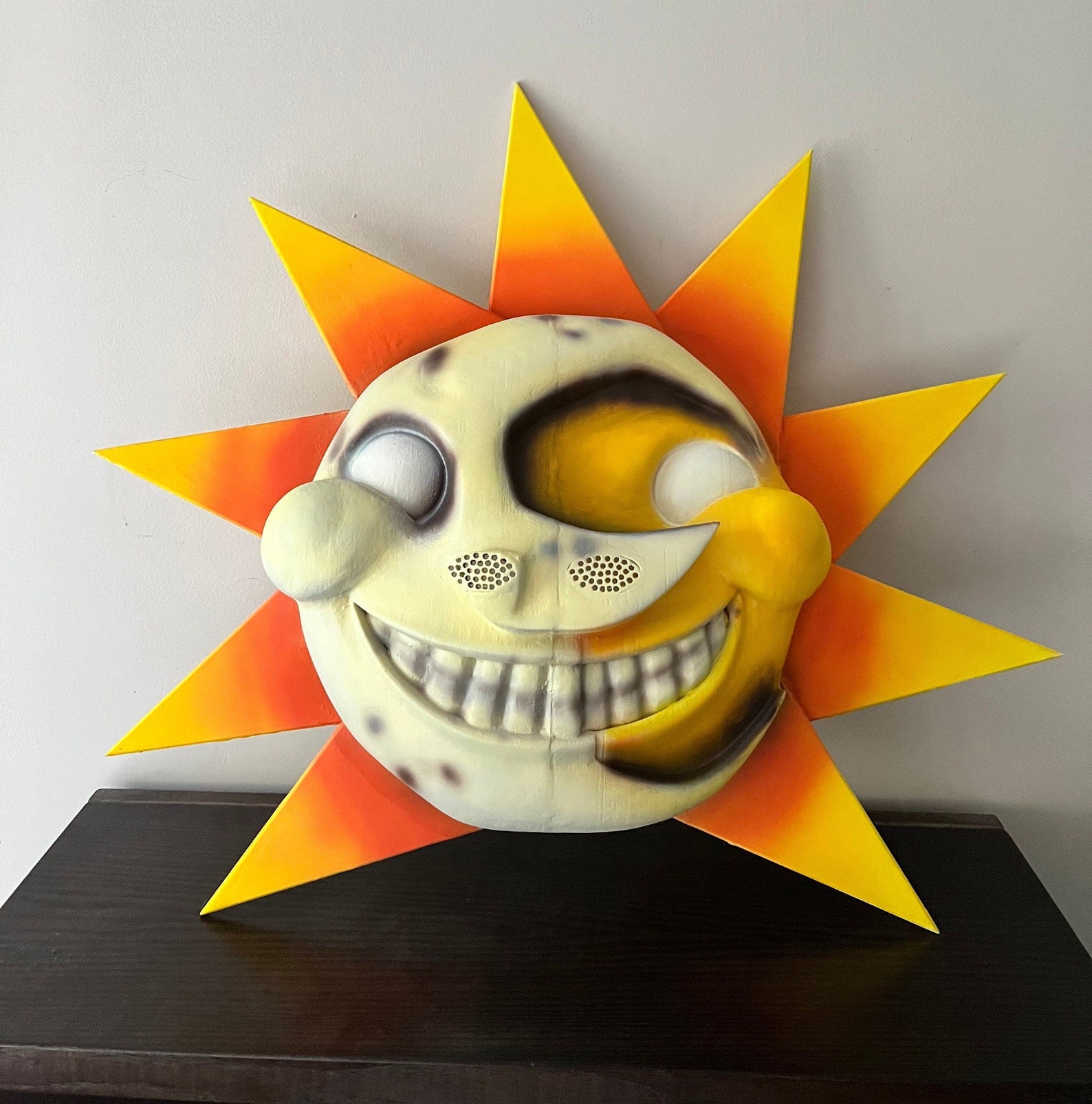 3d Printed Large Custom Build . Sundrop Moondrop Fnaf Mask - Etsy Australia