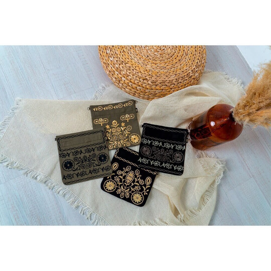HISTROV Kalitka With Embroidery, Cell Phone Wallet, Mobile Phone Wallet ...