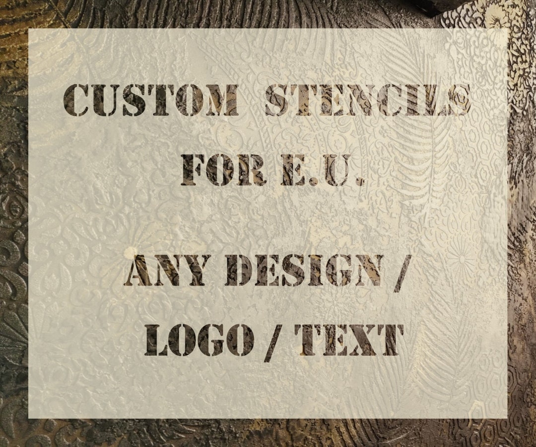 Custom Stencils for EU - Any Design - Message Us Before Placing Order ...