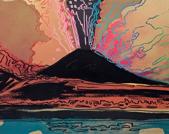 Andy Warhol Vesuvius - Etsy