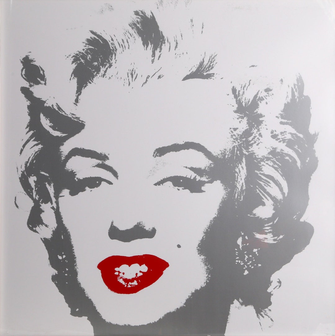 Andy Warhol Marilyn Munroe Poster Print Artwork Canvas Shipped From ...