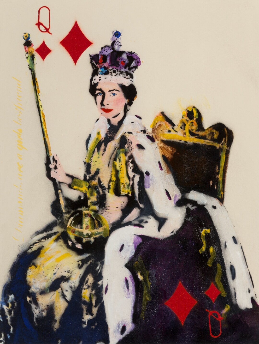 Bambi Queen of Diamonds Poster, Canvas, Shipped From Australia ...