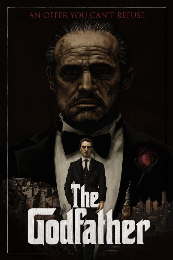 Godfather Al Pacino Poster