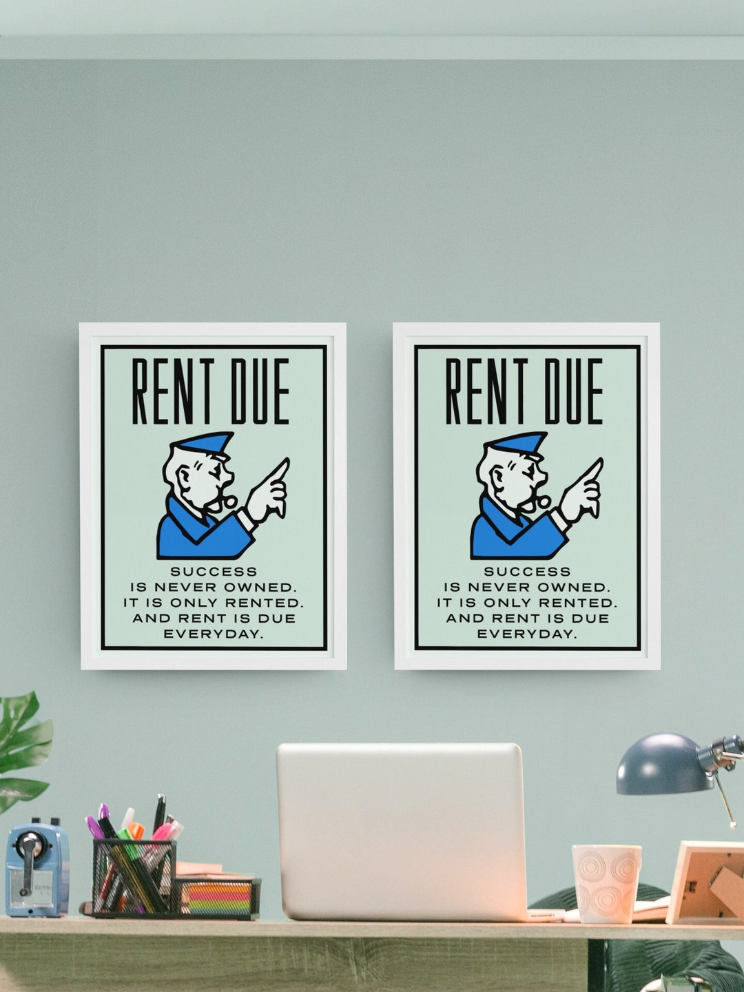 Motivation Monopoly Success is Never Owned, Its Rented, and Rent is Due ...