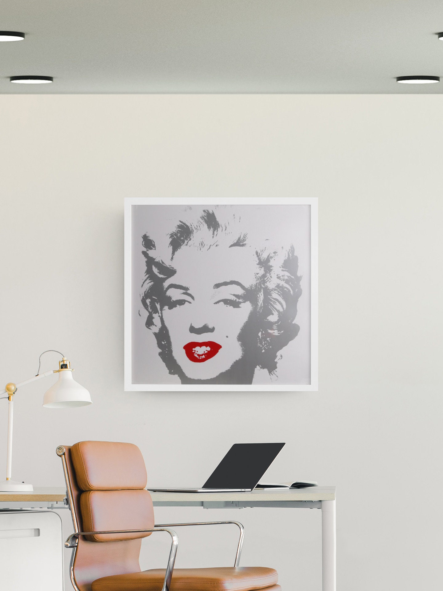 Andy Warhol Marilyn Munroe Poster Print Artwork Canvas Shipped From ...