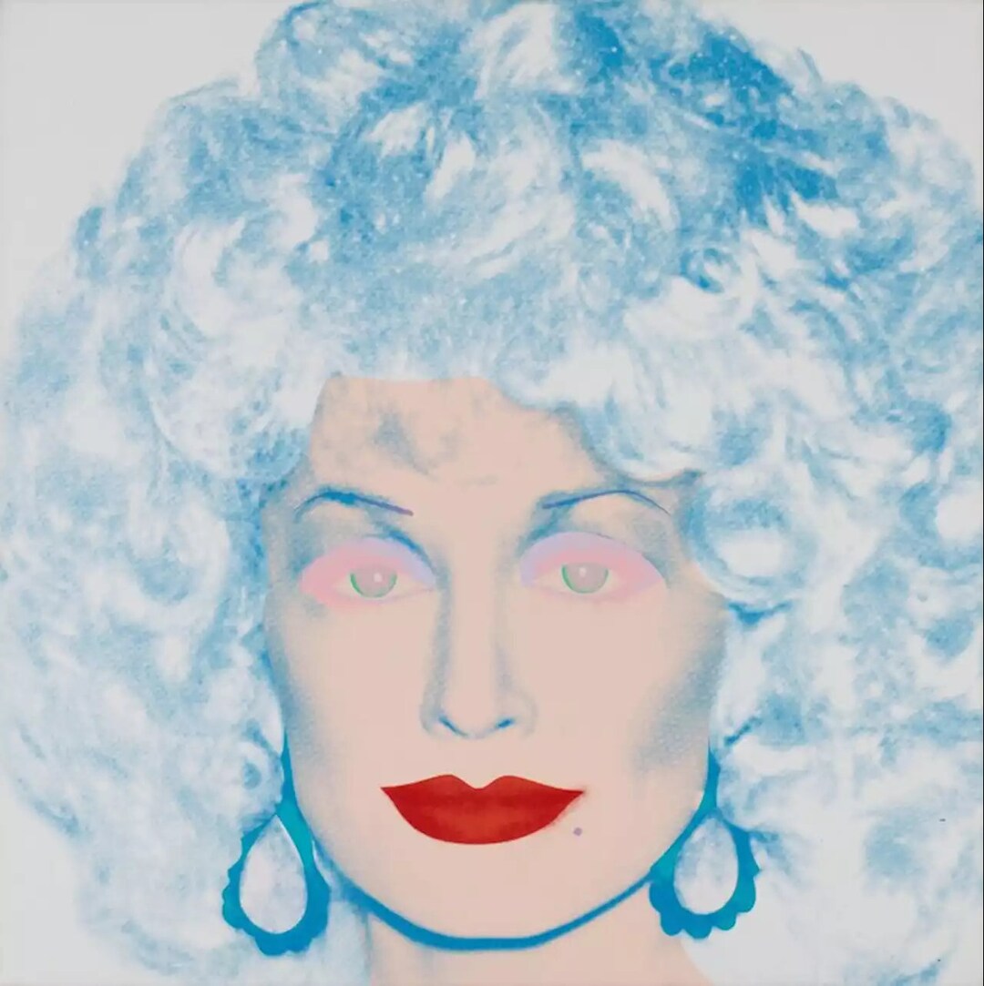Andy Warhol Dolly Parton Pink Poster Print Artwork Canvas Shipped From ...