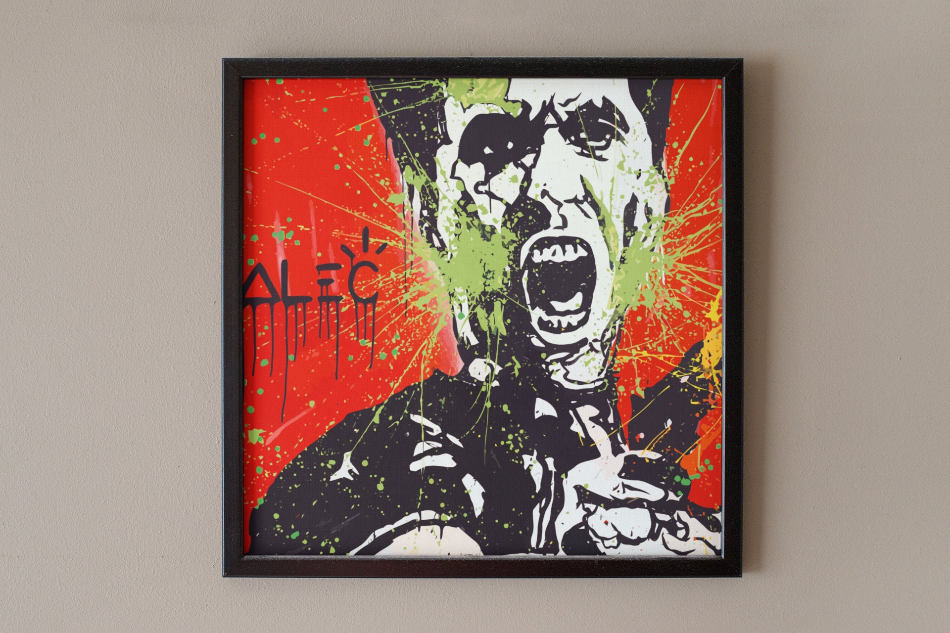 Scarface Movie Alec Monopoly Graffiti Style Poster Print - Etsy