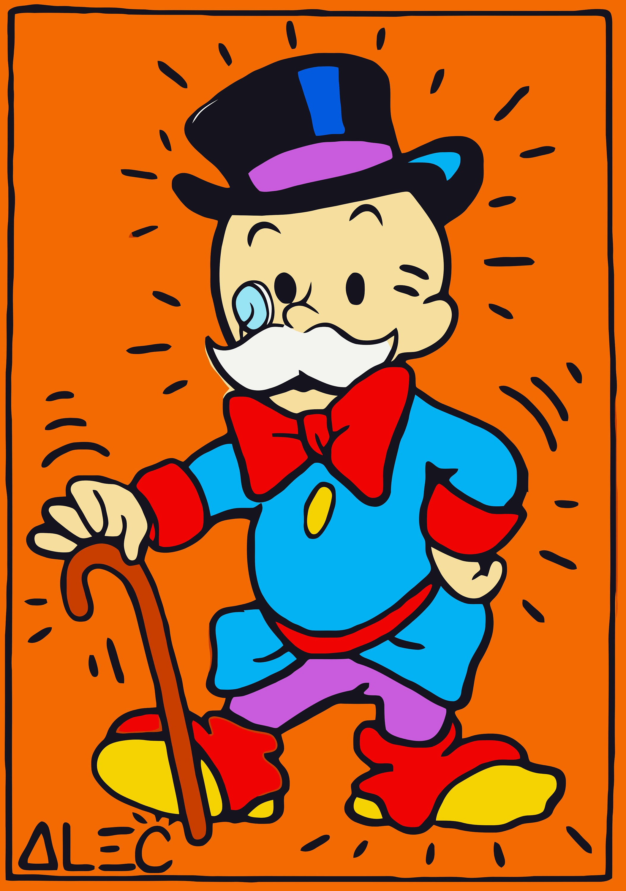 Monopoly Man Cartoon
