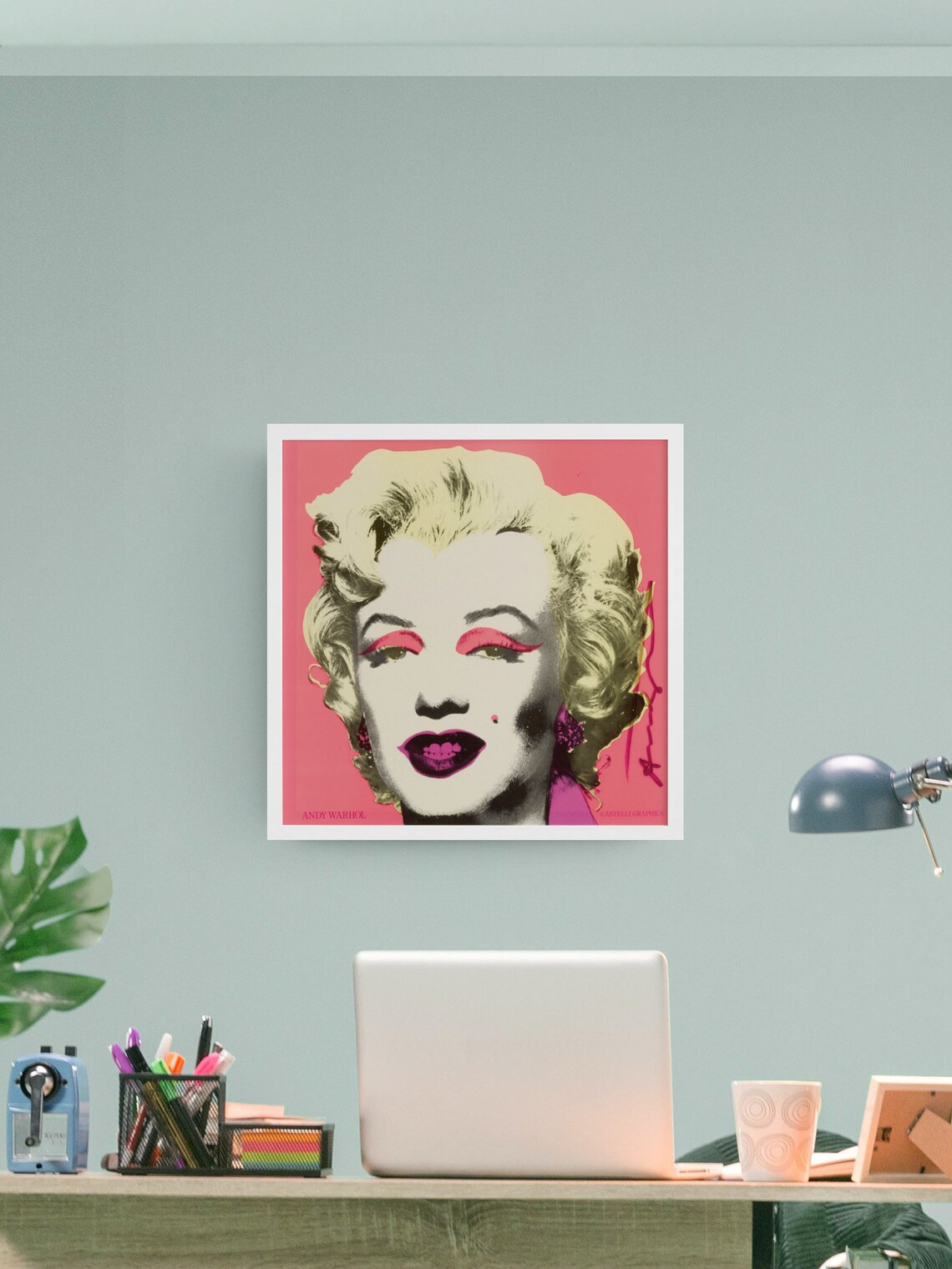 Andy Warhol Marilyn Munroe Poster Print Artwork Canvas Shipped From ...
