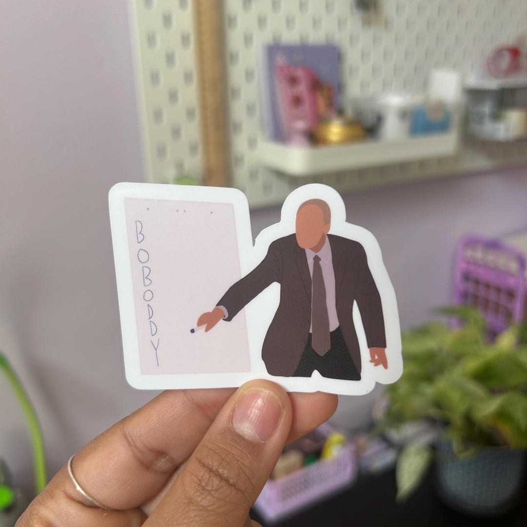 THE OFFICE Creed Bratton BOBODDY Sticker | Creed Thoughts|funny Manager ...