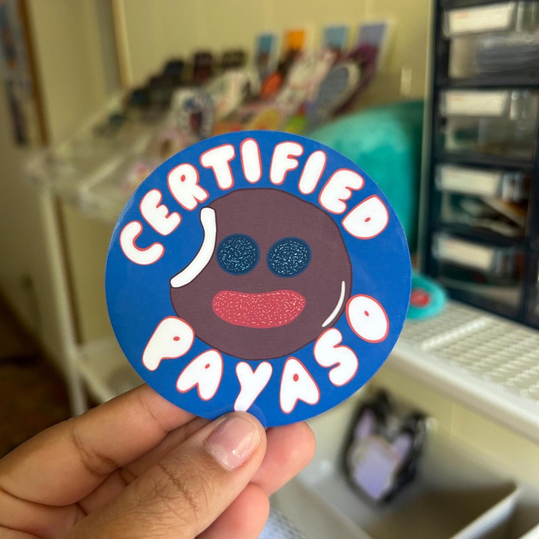 Certified Payaso Sticker| Payaso Paleta| Certified Clown| Latinx Owned ...