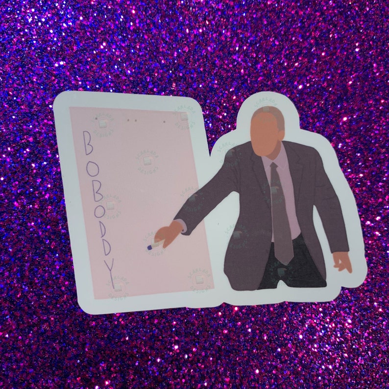 THE OFFICE Creed Bratton BOBODDY Sticker Creed Thoughtsfunny Manager Tv ...