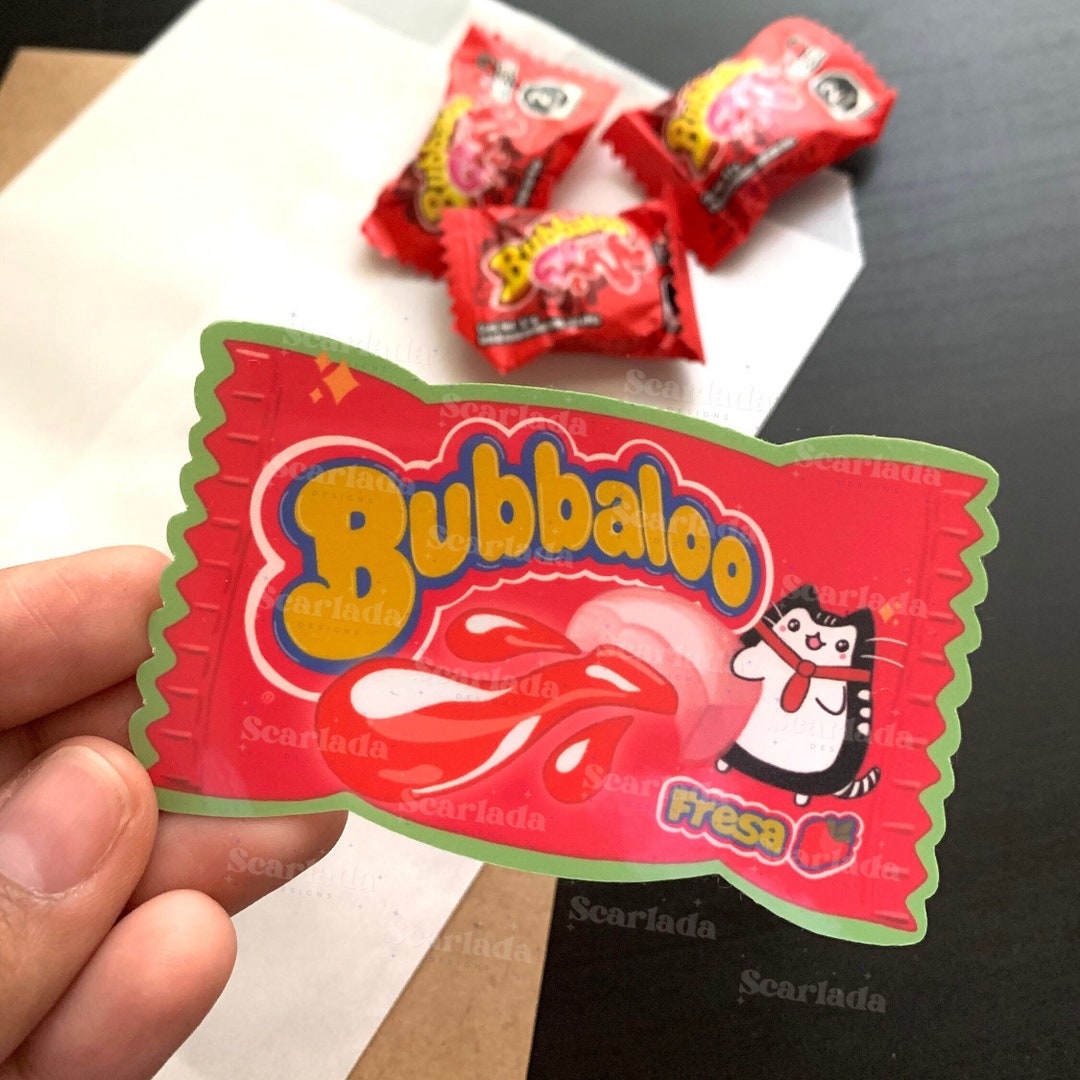Bubbaloo Sticker Mexican Snacks, Cute Stickers, Stationery, Food ...