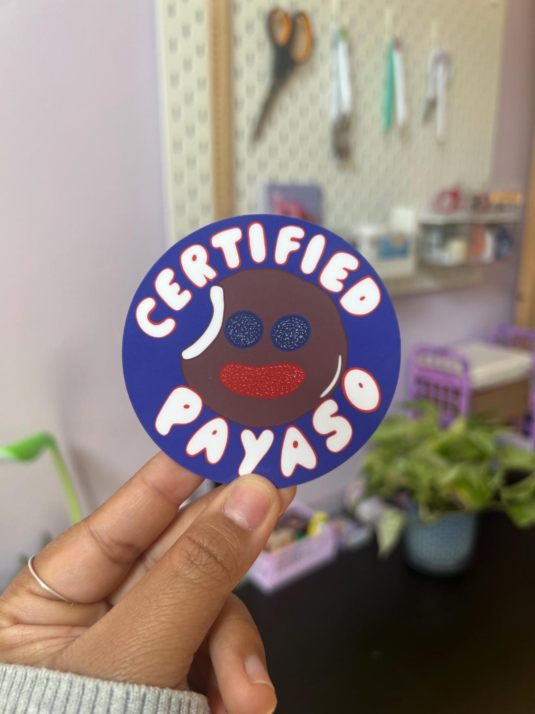 Certified Payaso Sticker| Payaso Paleta| Certified Clown| Latinx Owned ...
