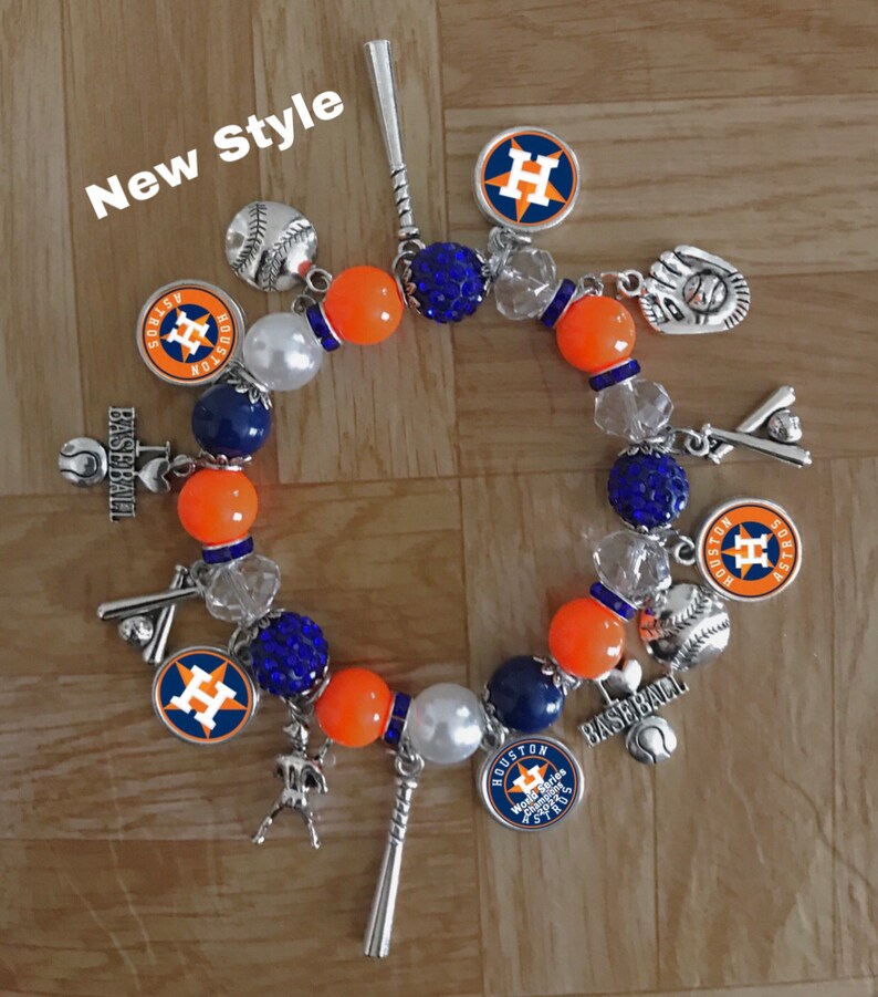 Houston Astros Bracelet - Etsy