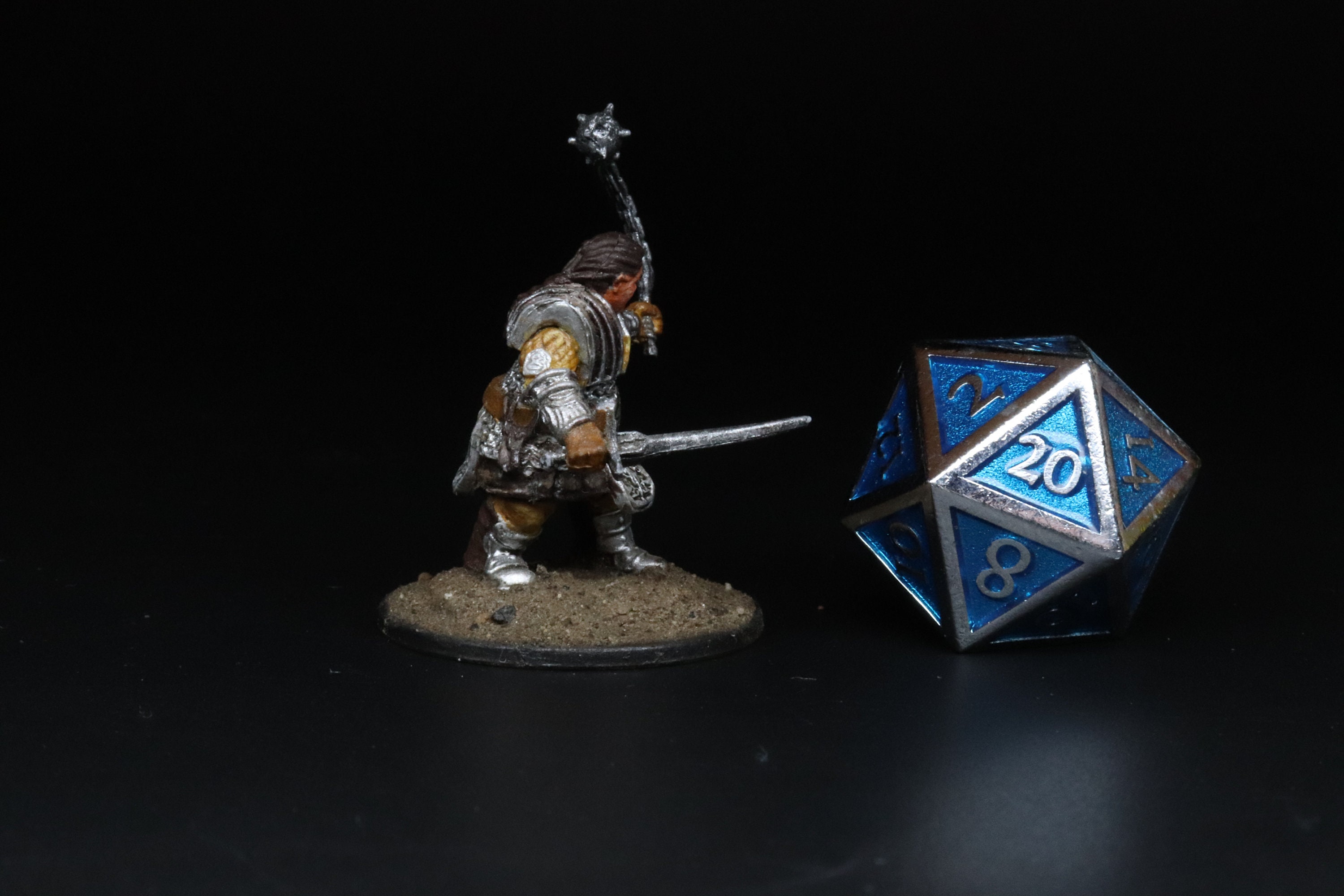 Female Dwarf Fighter Miniature Hand Painted - Etsy