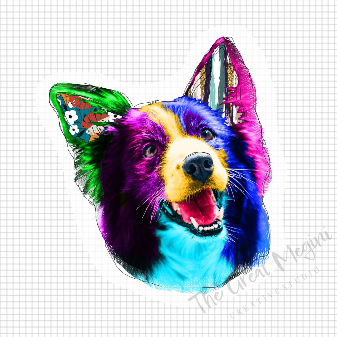 Border Collie Collage Print - Etsy