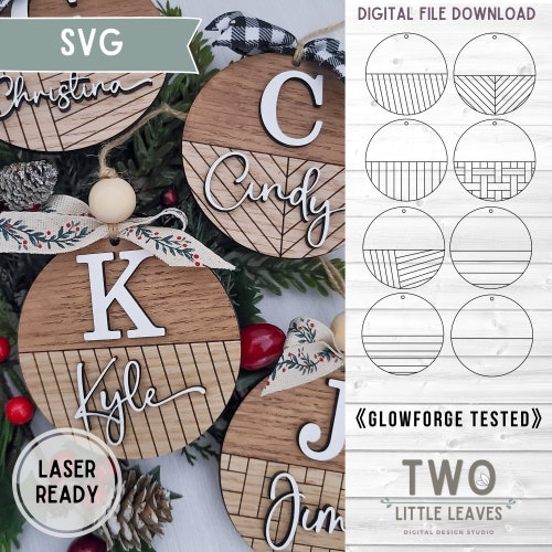 JOY Stacked Christmas Presents SVG Digital Download for | Etsy
