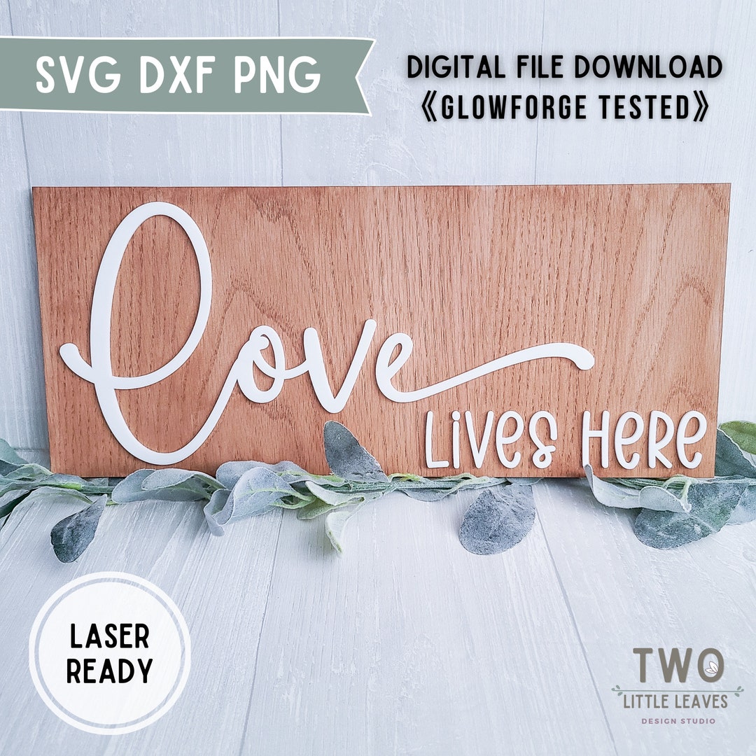 Love Lives Here SVG | Pallet Sign SVG| Rustic Farmhouse| Family Home ...